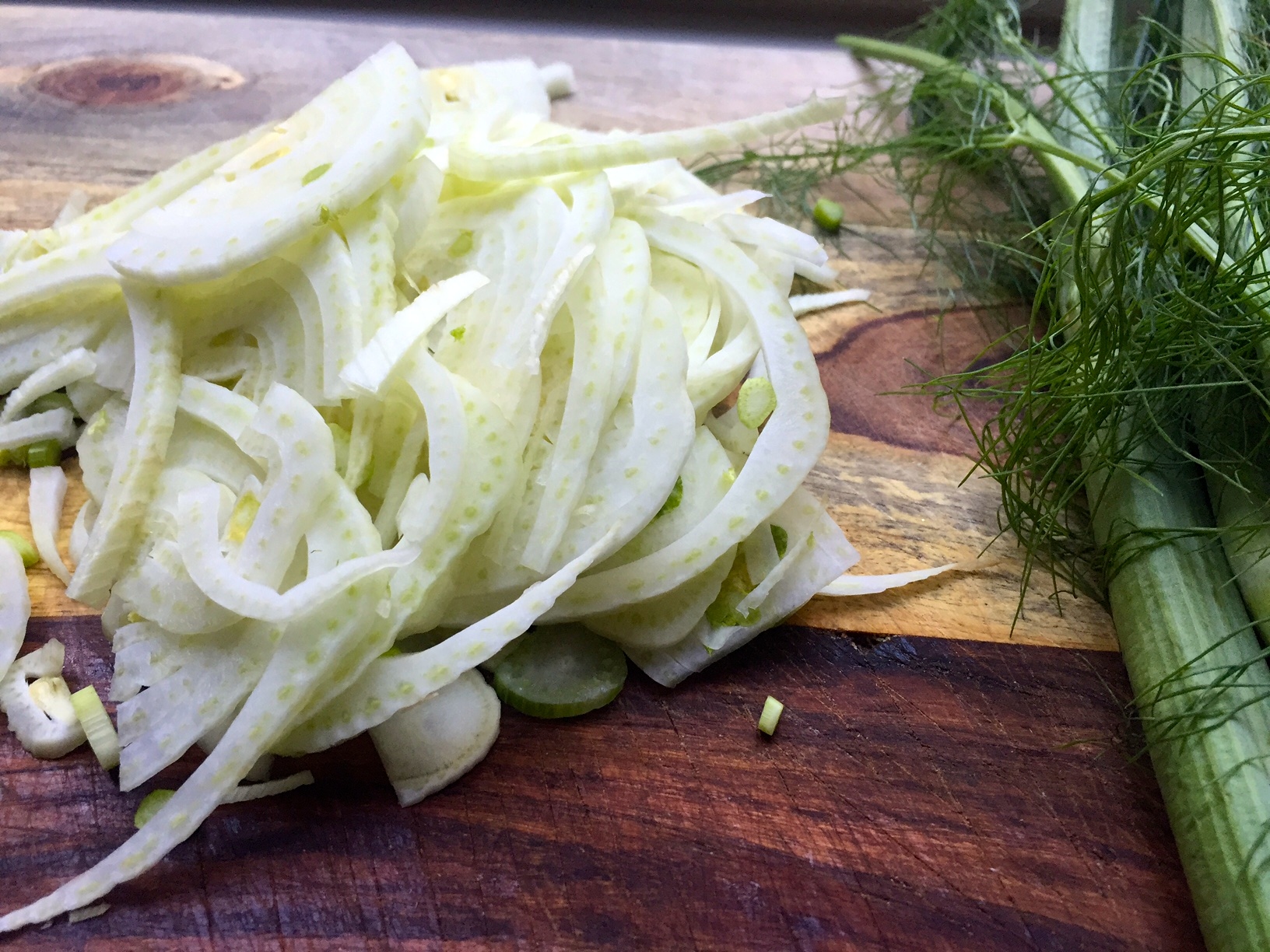 Cut a Fennel Bulb – coffee, cabs & bar tabs.